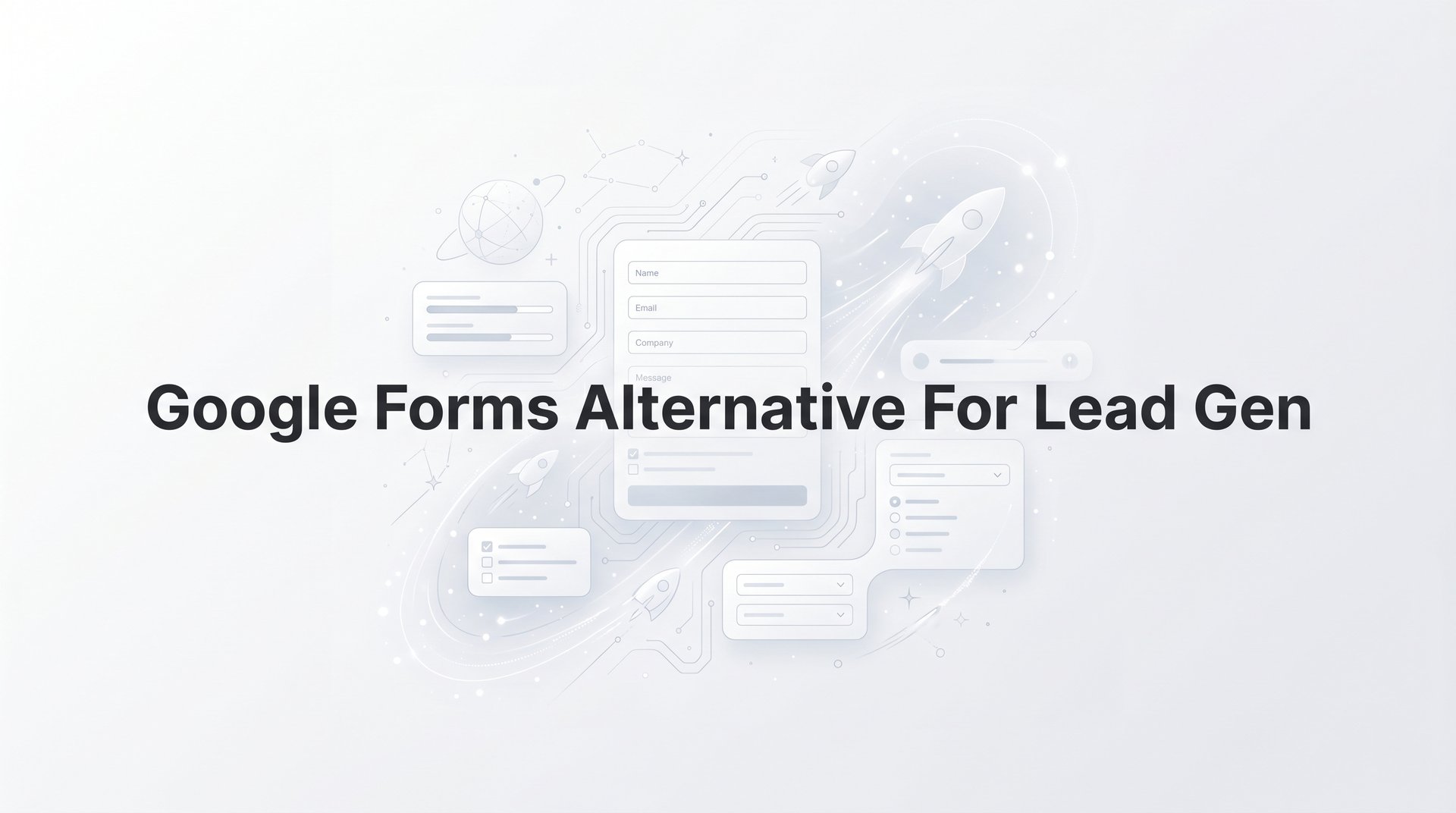 Best Google Forms Alternative For Lead Gen: 9 Tools