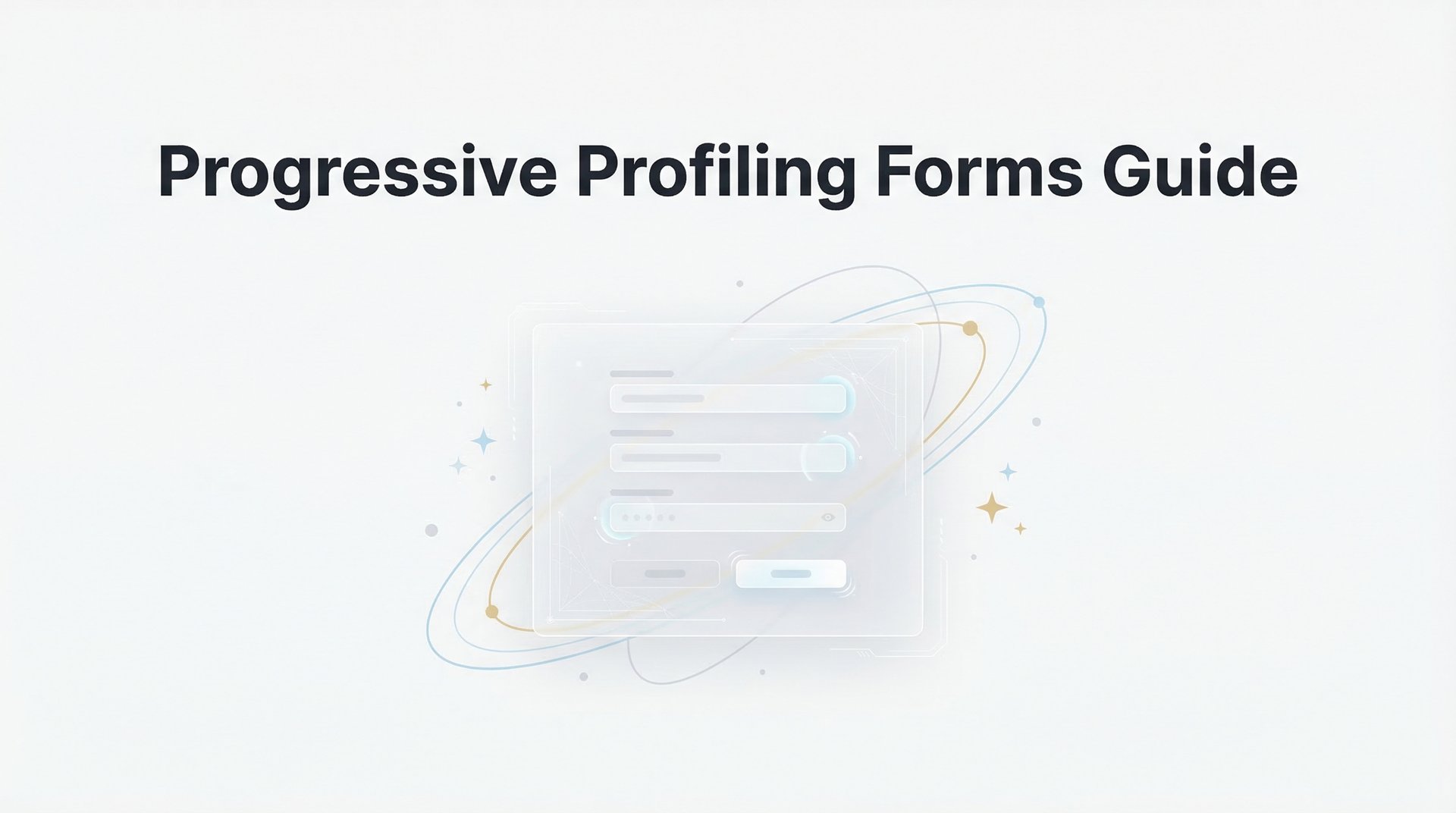 Progressive Profiling Forms Guide: Build & Convert